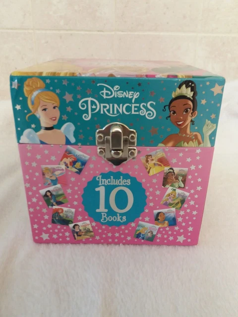 DISNEY PRINCESS MY Little Library Books Princess Chest Box Full of ...