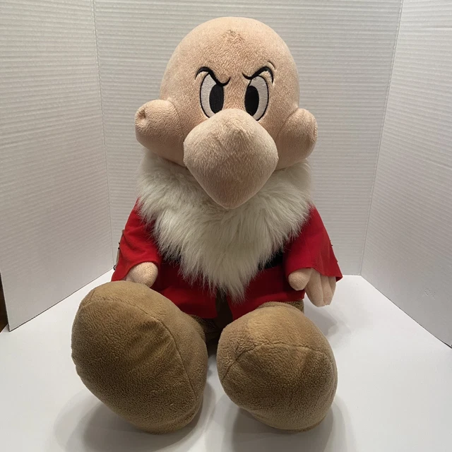 DISNEY SNOW WHITE Extra Large Grumpy Dwarf Plush £12.94 - PicClick UK