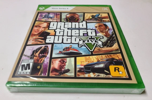 GRAND THEFT AUTO GTA V (Microsoft Xbox Series X|S, 2022) NEW EUR 21,35 - PicClick FR