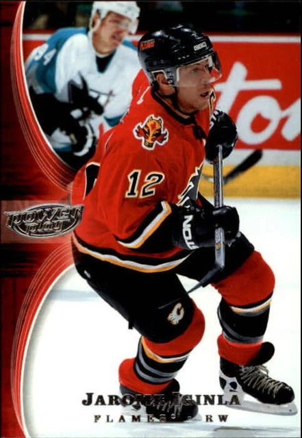 2005-06 UPPER DECK Power Play Calgary Flames carte de hockey #14 Jarome ...