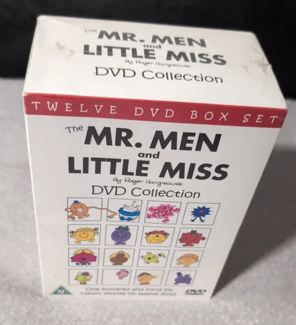 MR MEN & Little Miss Collection Volumes 1-3 12 DISC NEW SEALED DVD ...