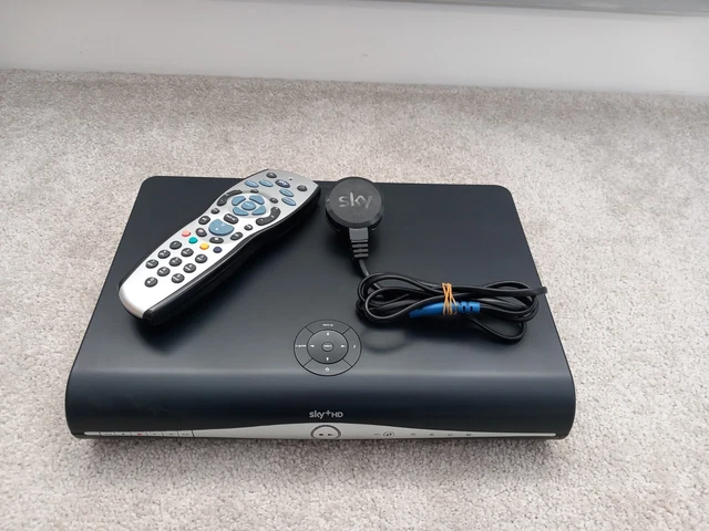 SKY + PLUS DRX890WL HD 500 GB Satellite Box - Black/Silver - Remote ...