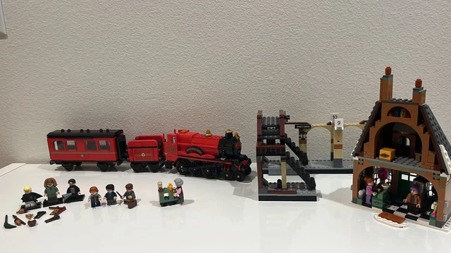 LEGO HARRY POTTER HOGWARTS EXPRESS Train with Honeydukes Shop used read ...