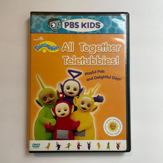 TELETUBBIES DVD ALL Together Teletubbies Playful Pals PBS Kids 2005 $25 ...