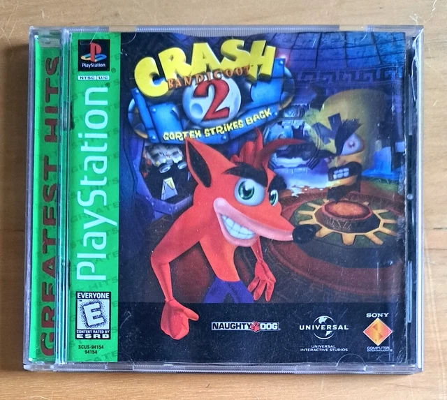 CRASH BANDICOOT 2 Cortex Strikes Back Playstation 1 PS1 jeu vidéo ...
