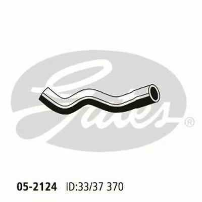 RADIATOR HOSE UPPER Gates 05-2124 for Holden Rodeo RA Ute(TFR32) 2.4 ...