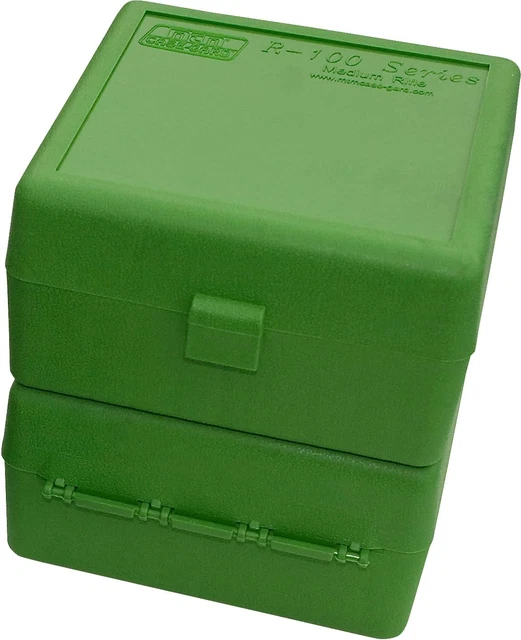MTM 100 ROUND Flip-Top Rifle Ammo Box 22-250, 308 Win, 243 $17.77 ...