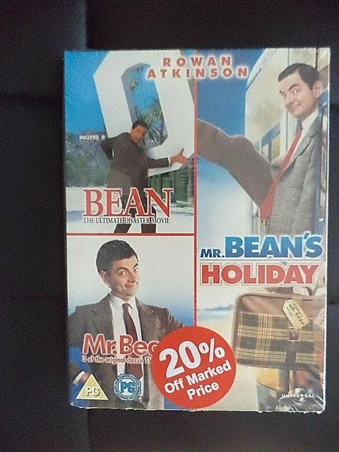 MR BEAN TRIPLE DVD BOX SET Rowan Atkinson Peter MacNichol Brand New ...
