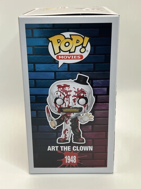 FUNKO POP! TERRIFIER 3 Art the Clown #1948 CHASE - SLIGHT BOX CREASE ...