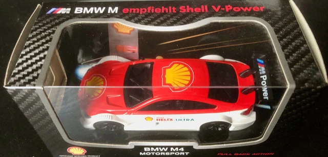 BMW M4 MOTORSPORT Shell Modellauto mit Aufziehmechanismus von CMC M 1: ...