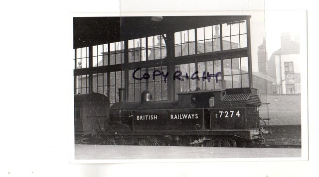 RAIL PHOTO LNER NER 044t G5 E7274 Leeds Central station Yorkshire £2.59 ...