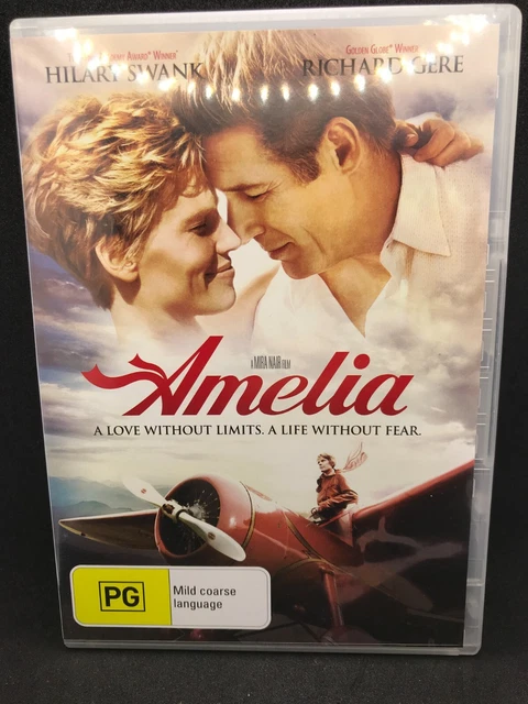 AMELIA DVD MOVIE Richard Gere Hilary Swank Region 4 FREE POSTAGE $12.00 ...