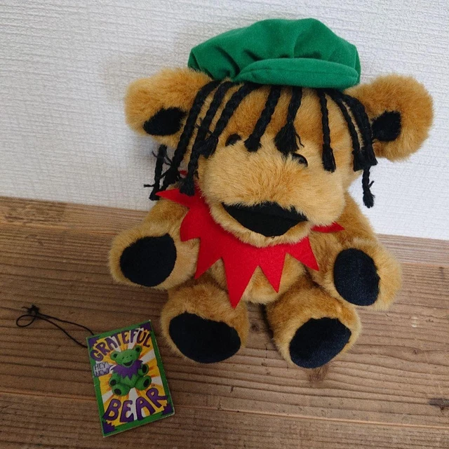 GRATEFUL DEAD BEAR Dreadhead Old Plush 12Inch £110.53 - PicClick UK
