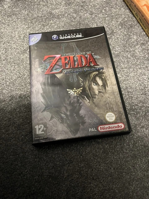 THE LEGEND OF zelda twilight princess gamecube BOX AND MANUEL ONLY £25. ...