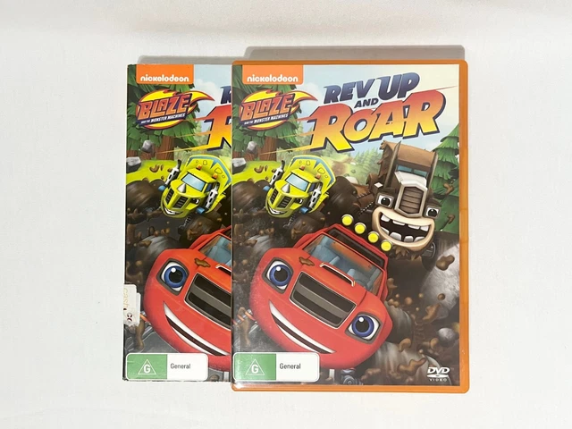 BLAZE AND THE Monster Machines - Rev Up And Roar Nickelodeon DVD, 2014 ...