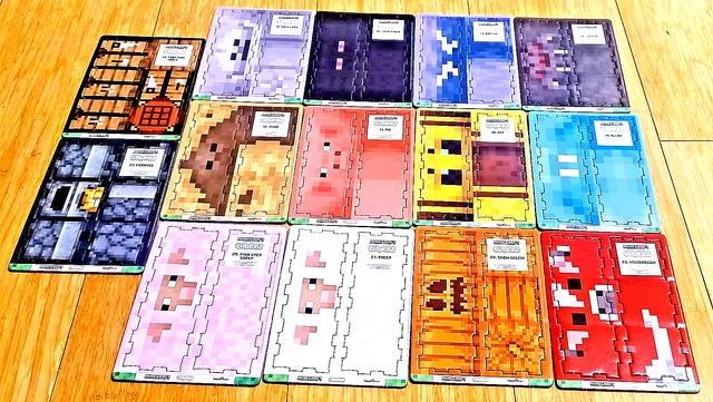 2025 NEW WOOLWORTHS Minecraft Cube "Cubeez" Collectable - Choose Your ...