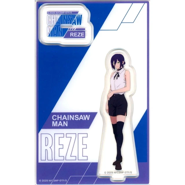 REZE CHAINSAW MAN The Movie Reze Arc x Lawson In-Store Acrylic Stand ...