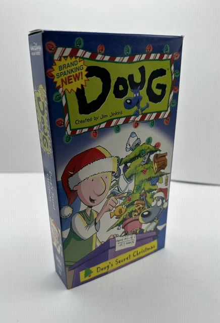 DOUG: DOUGS SECRET Christmas - VHS Tape - 1997 Cartoon Classic $39.99 ...
