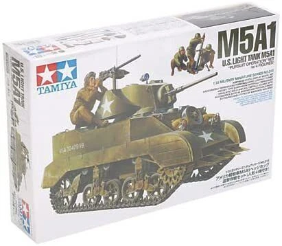 TAMIYA 35313 1/35 US Light Tank M5A1, Kit de modèle en plastique EUR 27 ...