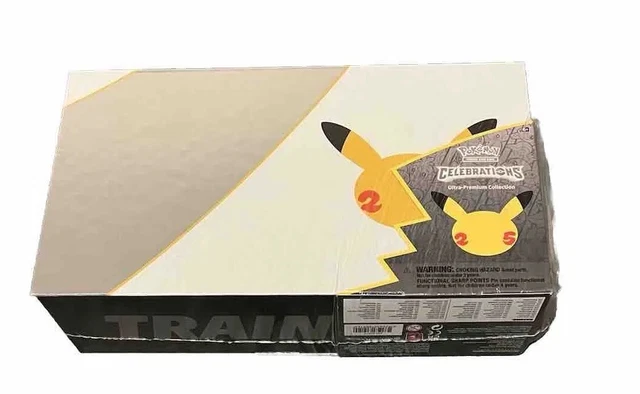 POKÉMON TCG CELEBRATIONS: Ultra Premium Collection Sealed UPC 25th ...