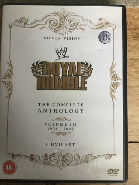 WWE - ROYAL Rumble Anthology Volume 3 DVD 5 Disc WWF Rare Wrestling ...