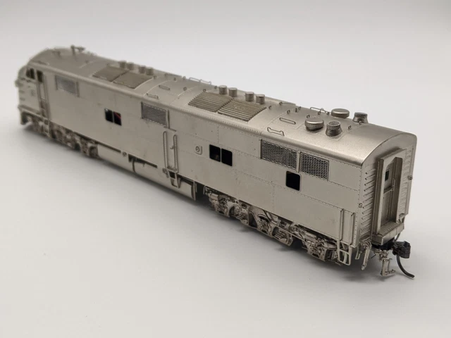HO SCALE OVERLAND Models Omi Ajin Plated Brass Cb&Q E7 Diesel ...