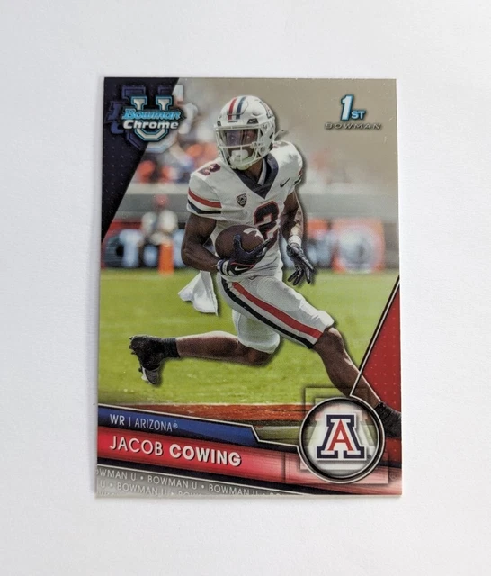 JACOB COWING 2023 Bowman Chrome University 1ère - Arizona San Francisco ...