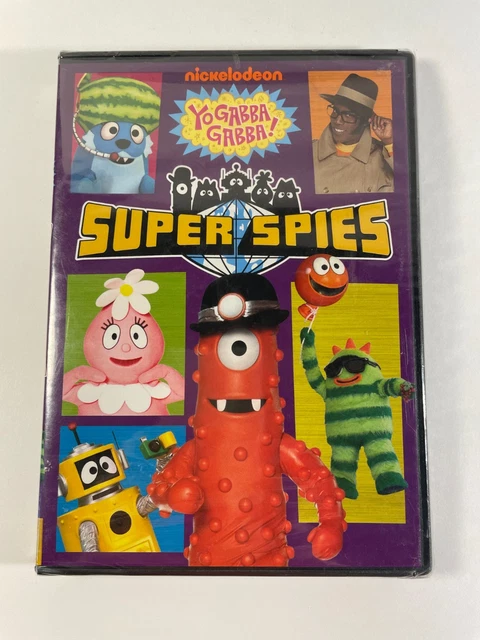 YO GABBA GABBA! Super Spies DVD Nickelodeon Factory Sealed Brand NEW ...