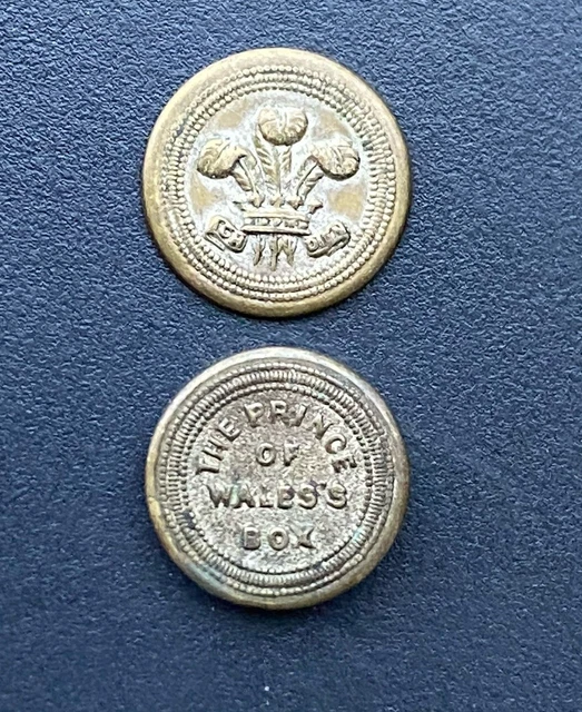 1848 VICTORIA PRINCE of Wales Coin Box Commemorative Trinket For ...