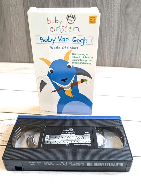 BABY EINSTEIN - Baby Van Gogh VHS Tape 2002 Exploring Colors Through ...