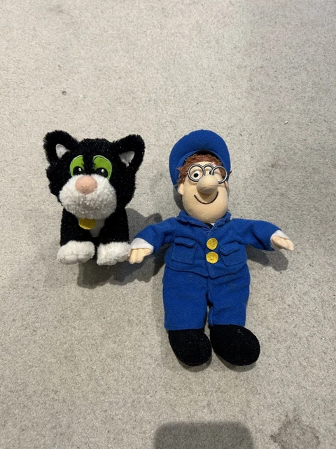 VINTAGE POSTMAN PAT and Jess the cat plush soft toy pair - £8.50 ...
