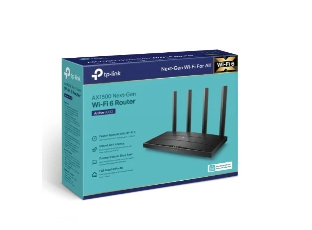 TP LINK NEXT-GEN Wi-Fi 6 AX1500 Mbps Gigabit Dual Band Router Archer ...