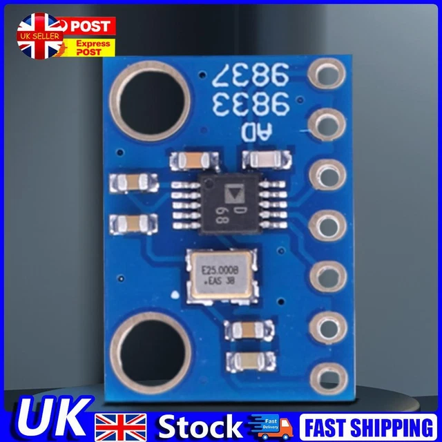 SERIAL INTERFACE MODULE Sine Square Wave Serial Port Module AD9833 SPI ...