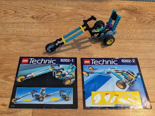 LEGO TECHNIC: BUNGEE Chopper (8202) 99% Complete Set with both manuals ...