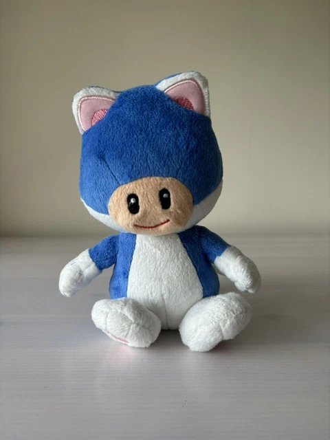WORLD OF NINTENDO Super Mario Plush Character Blue Cat Toad 2019. £9.00 ...