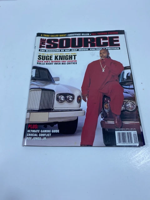 VINTAGE THE SOURCE Magazine Suge Knight September 1996 Cover Issue $69. ...