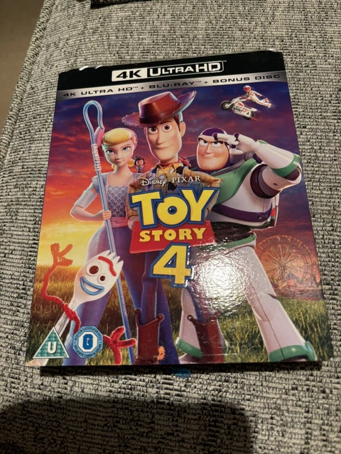 TOY STORY 4 (4K Uhd Blu Ray And Bonus Disc) New Sealed + Slipcase ...