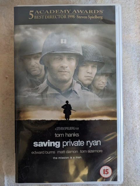 SAVING PRIVATE RYAN (VHS, 1999) Tom Hanks Steven Spielberg £4.68 ...