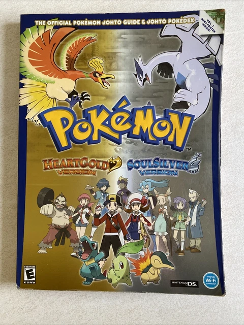 THE OFFICIAL POKEMON Johto Guide & Johto Pokedex Heartgold Soulsilver ...