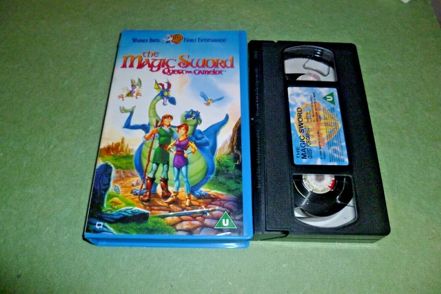 THE MAGIC SWORD Quest for Camelot-VHS £9.99 - PicClick UK