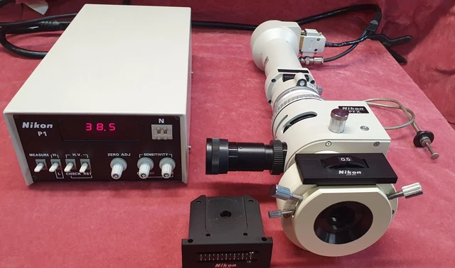 NIKON MICROSCOPE REFLECTANCE system - PFX & P1 - complete (vitrinite ...