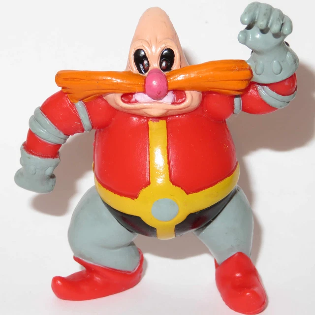 VINTAGE TEC TOY 1994 ROBOTNIK EGGMAN SONIC THE HEDGEHOG FIGURE TOY ...