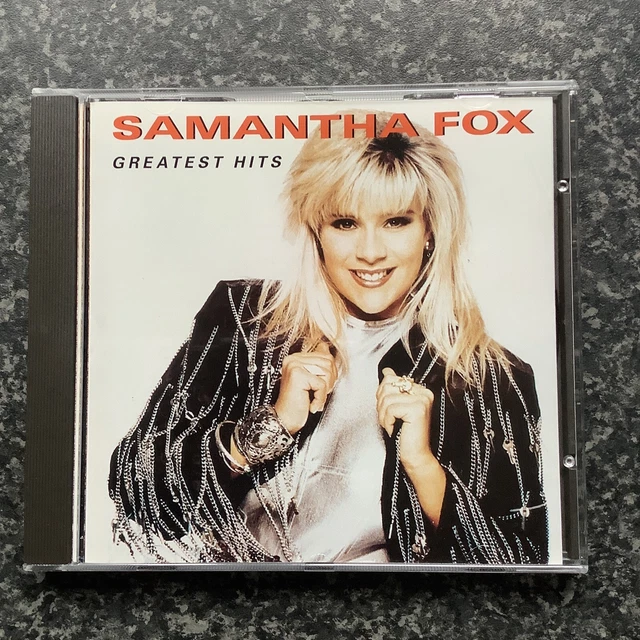 RARE SAMANTHA FOX 'Greatest Hits' Cd Album 1995 Like New Free Post £9. ...