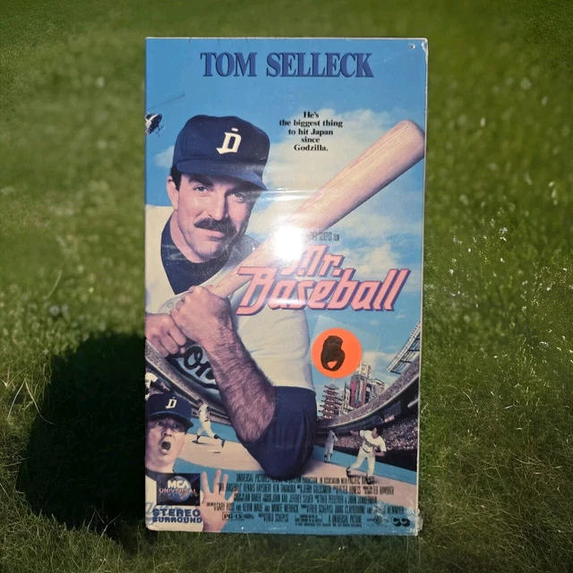 MR. BASEBALL - 1993 VHS - Tom Selleck - Dennis Haysbert - Ken Takakura ...