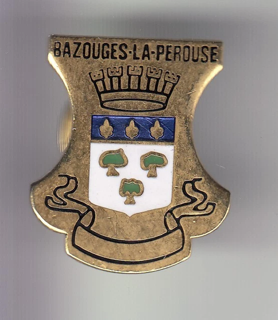 RARE PINS PIN'S .. Tourisme Blason Arm Bretagne Arbre Bazouges La ...