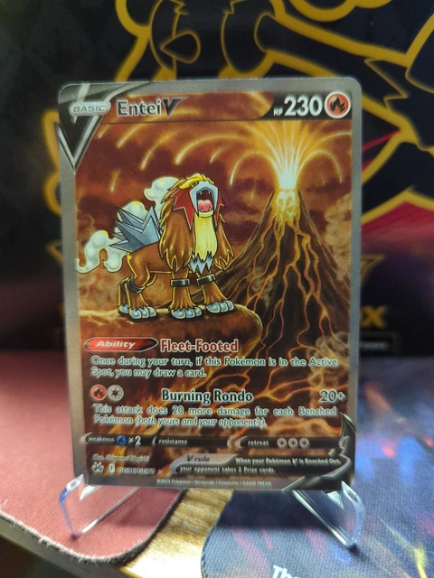 POKÉMON TCG ENTEI V Crown Zenith: Galarian Gallery GG36/GG70 Holo Ultra ...