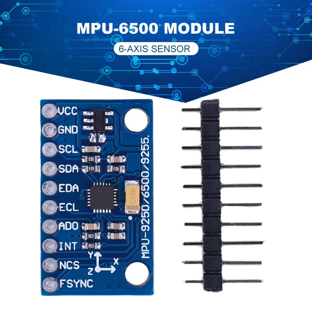 MPU6500 6-AXIS ACCELEROMETER Gyro Sensor IIC I2C SPI GY-6500 6DOF for Arduino $11.54 - PicClick AU