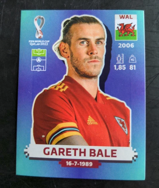 PANINI FIFA WORLD Cup Qatar 2022 Sticker, Gareth Bale WAL17 £1.99 ...