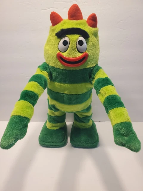 YO GABBA GABBA 2008 Spin Master Brobee Animated Dancing Walking Talking ...