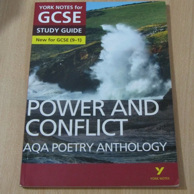 YORK NOTES AQA GCSE 9-1 Power And Conflict Poetry Anthology £3.99 ...